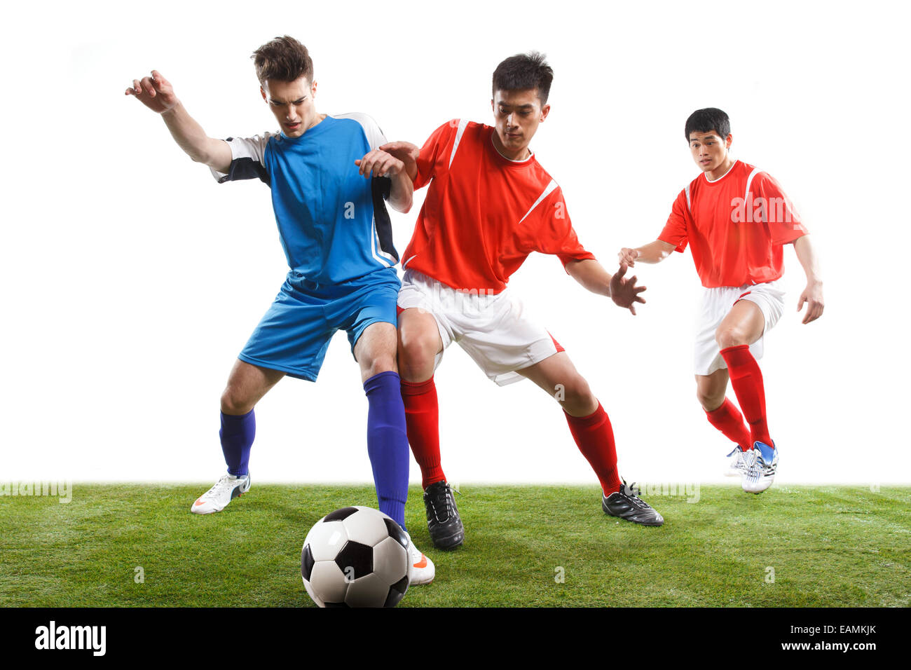 World in motion and football hi-res stock photography and images - Alamy