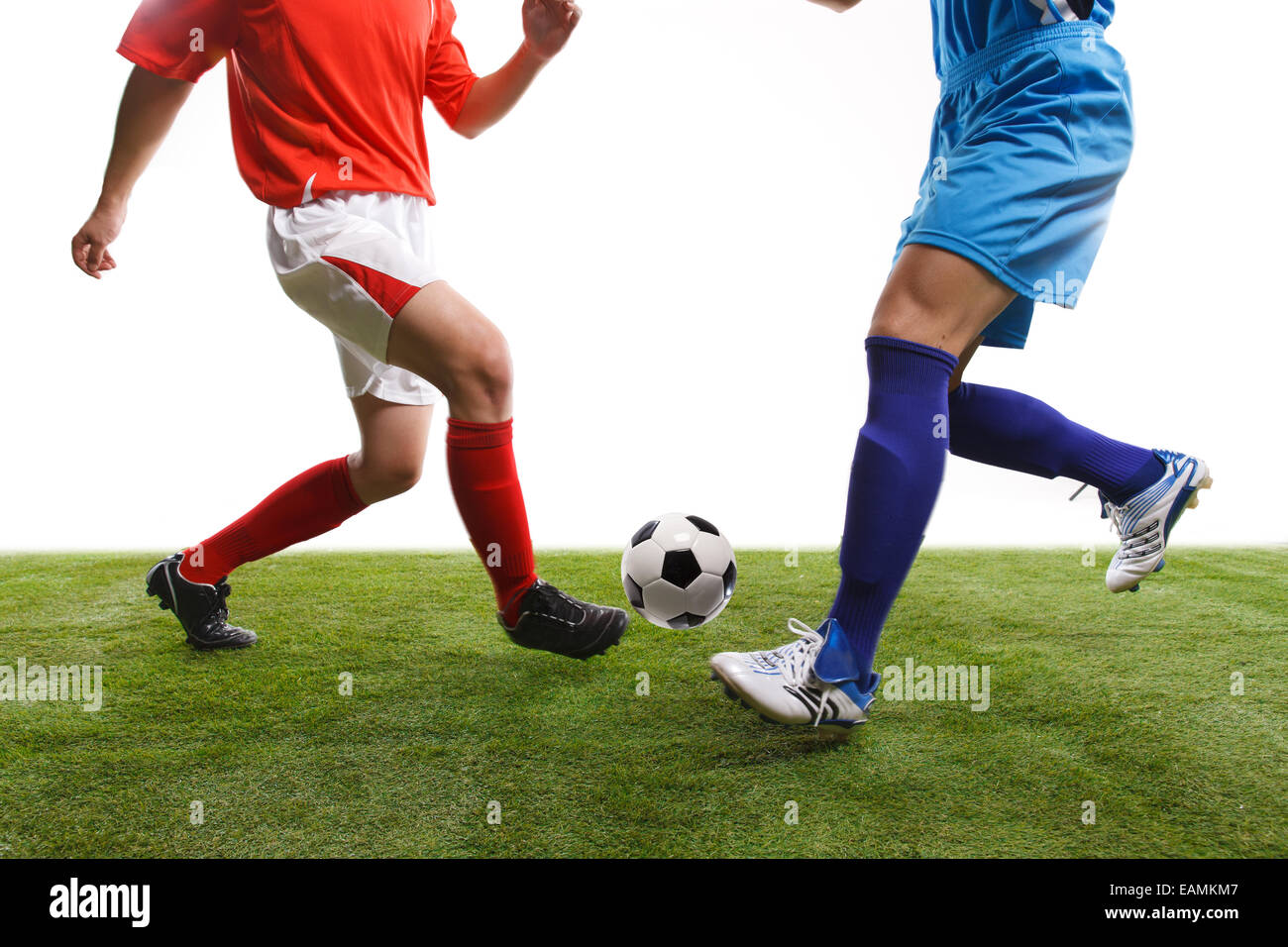 Two football players face to face hi-res stock photography and images ...