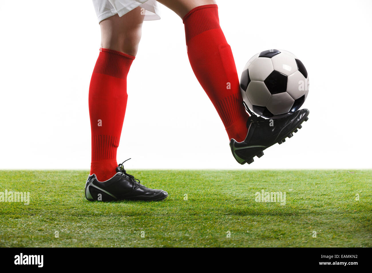 Athletes legs close up hi-res stock photography and images - Alamy