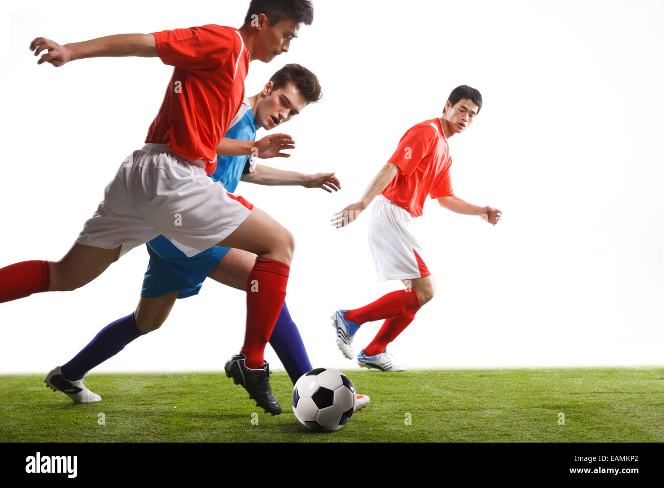 Side view football goal hi-res stock photography and images - Alamy