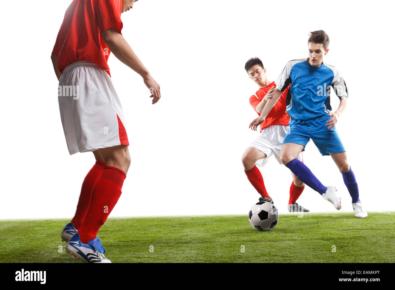 Professional football chasing ball hi-res stock photography and images ...