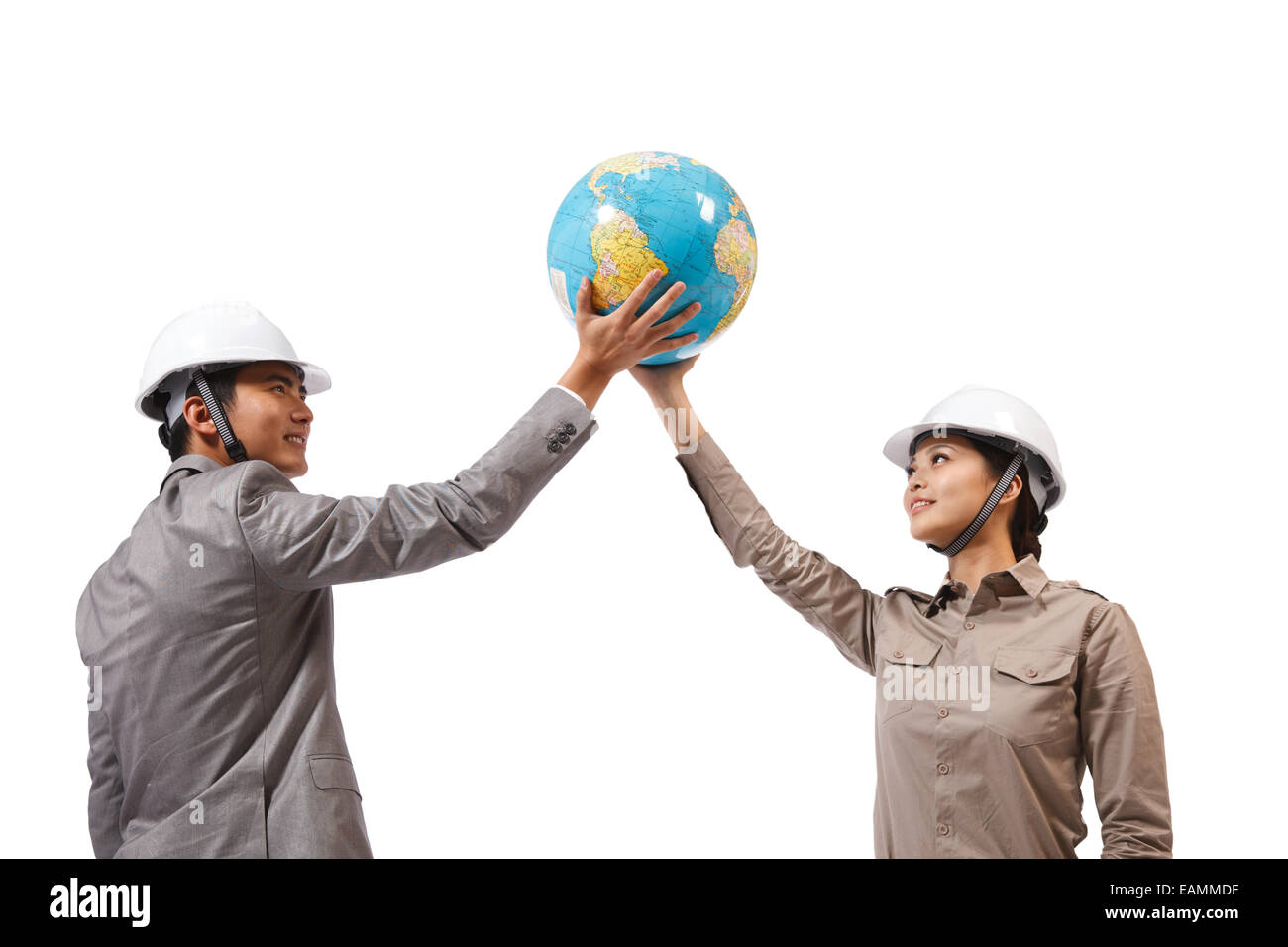 Earth Person Cut Out Stock Images & Pictures - Alamy