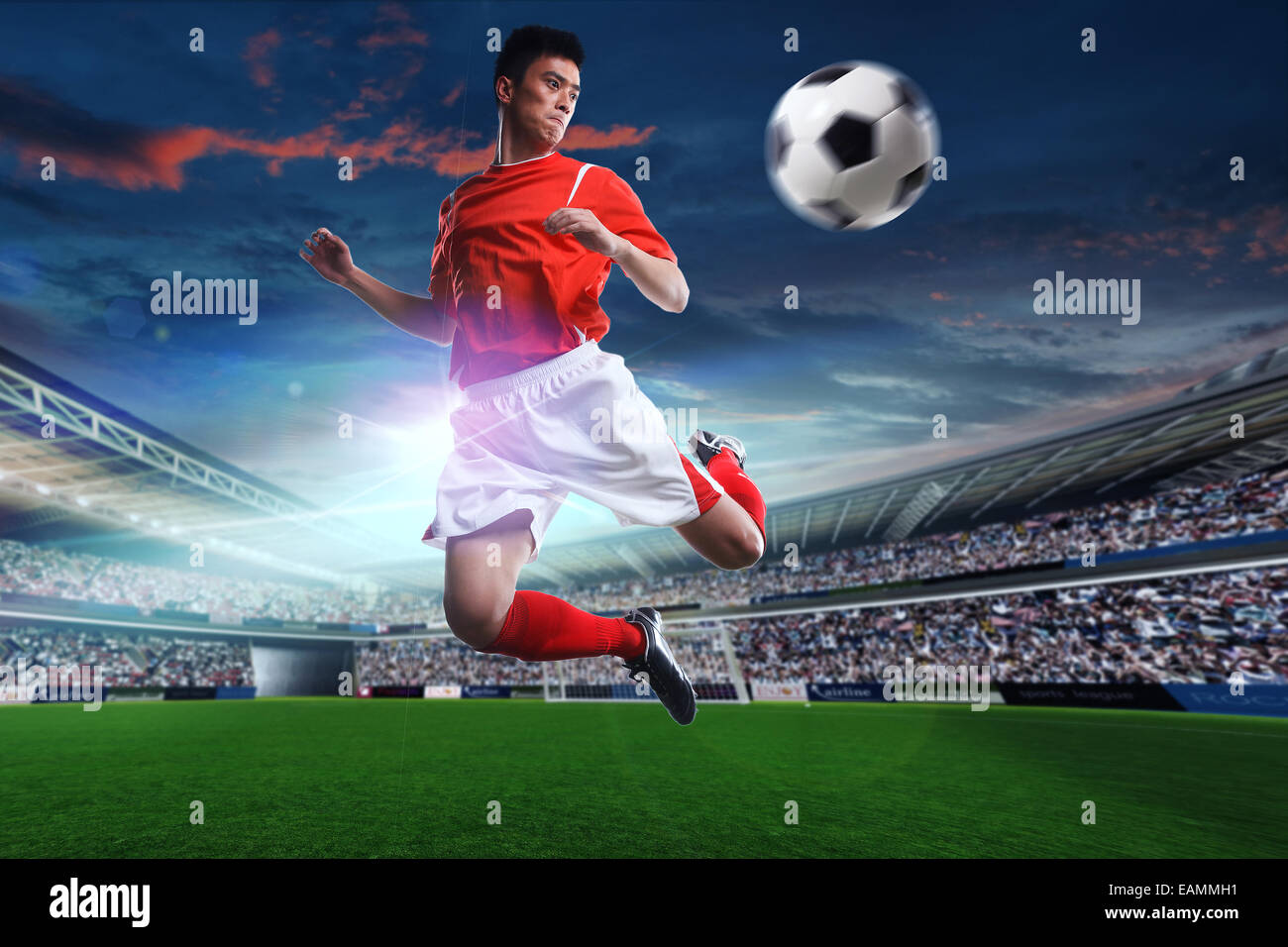 Football action tackling on ground hi-res stock photography and images ...