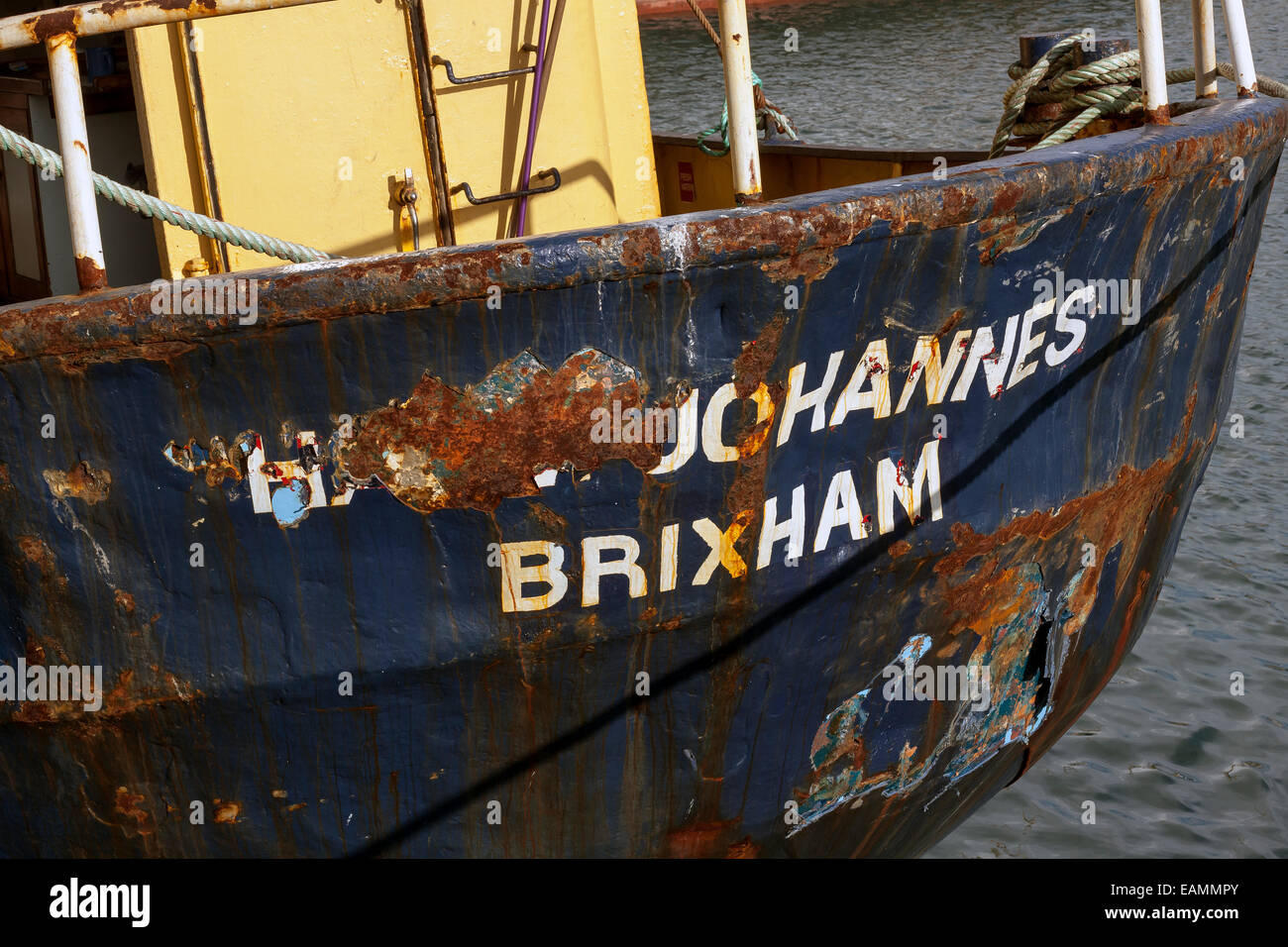 brixham trawler Harm Johannes - BM51, Oldest beamer left in the fleet ...