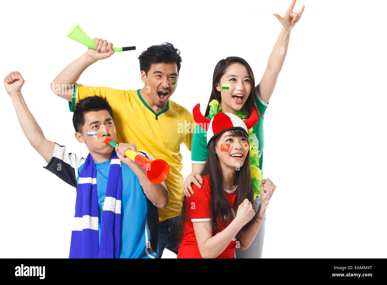 Cheering supporting hi-res stock photography and images - Alamy