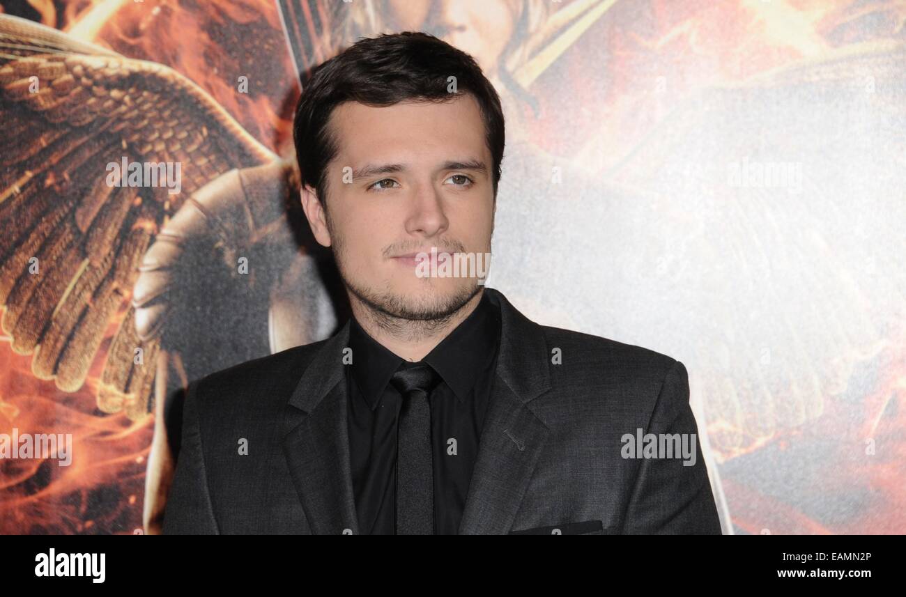 Los Angeles, CA, USA. 17th Nov, 2014. Josh Hutcherson at arrivals for ...