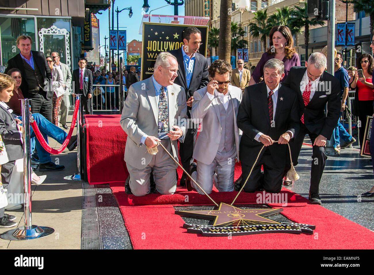 Matthew McConaughey, Don Phillips, Christopher Nolan MATTHEW ...