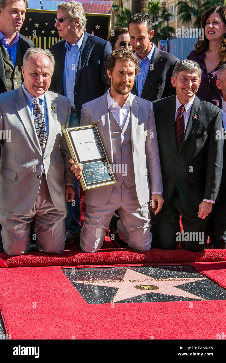 Matthew McConaughey, Don Phillips, Christopher Nolan MATTHEW ...