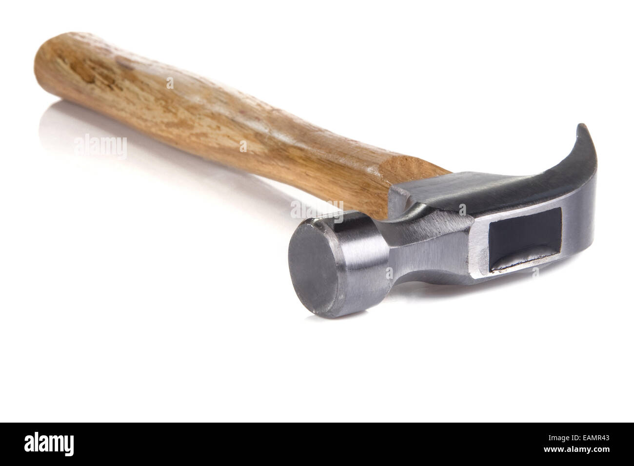 isolated hammer on white background Stock Photo - Alamy