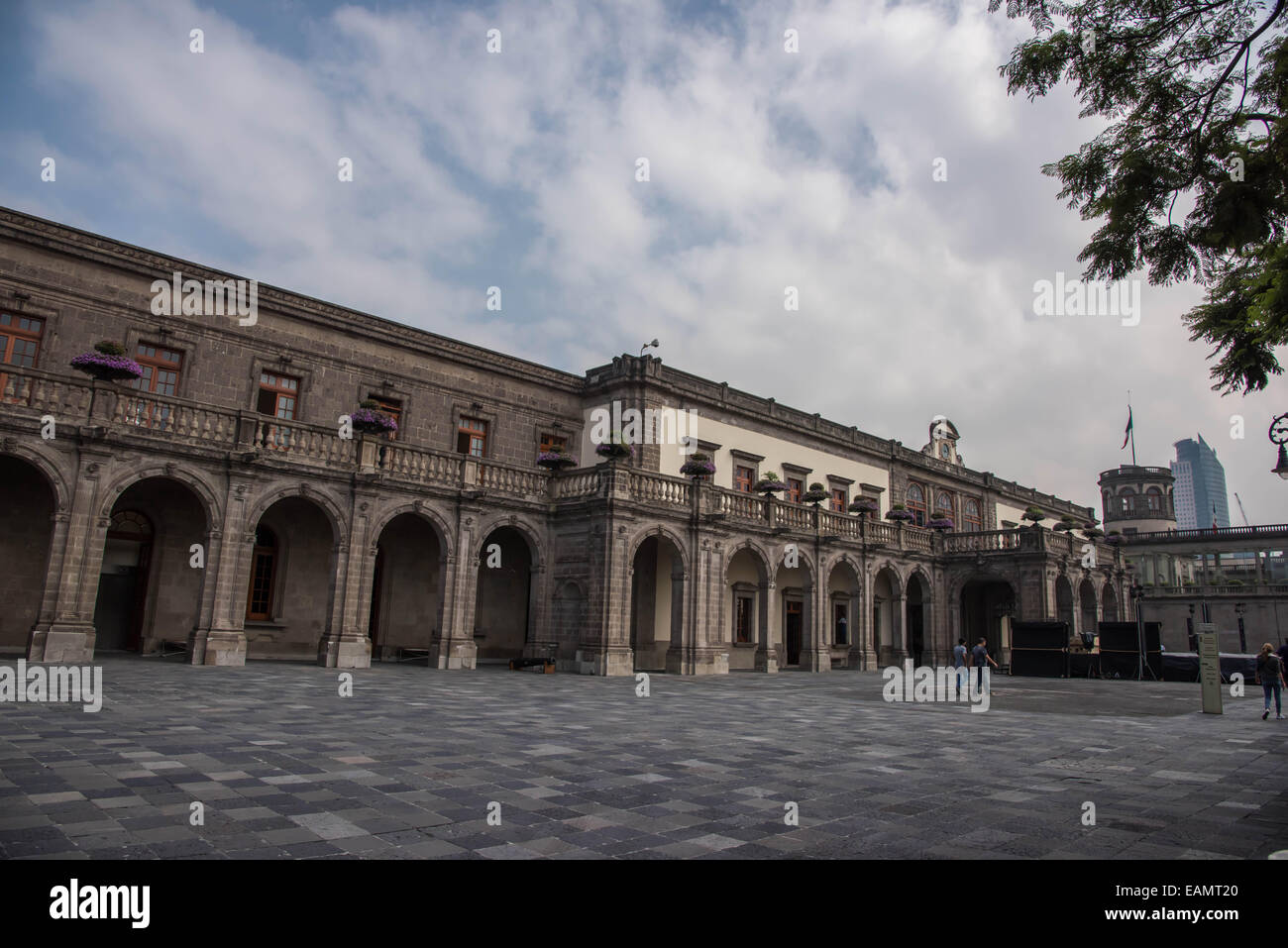 Chapultepec castle,Mexico city,Mexico Stock Photo - Alamy