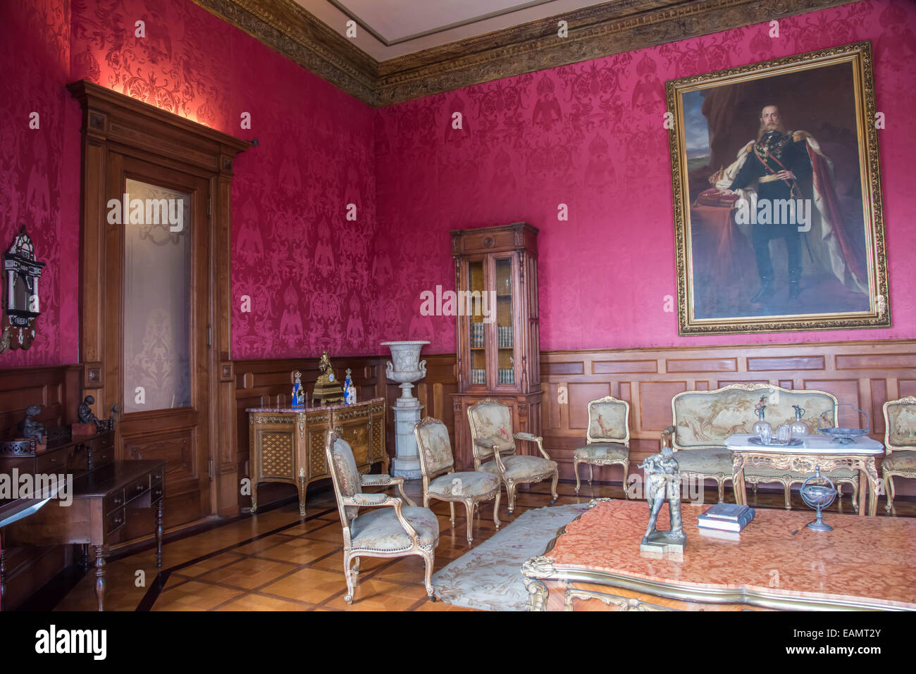 Chapultepec castle room hi-res stock photography and images - Alamy