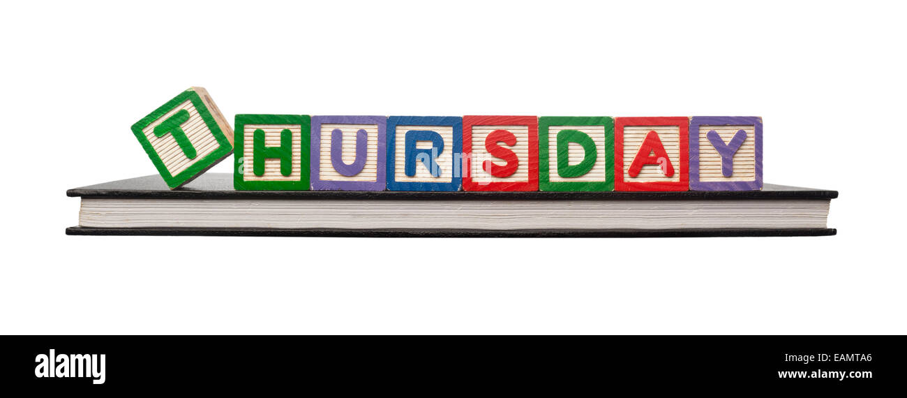 Thu alphabet Cut Out Stock Images & Pictures - Alamy