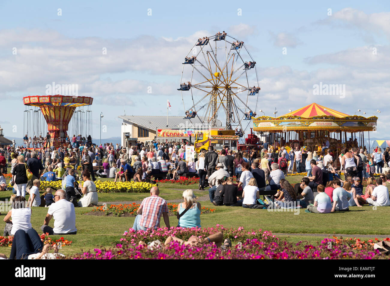 Morecambe funfair hi-res stock photography and images - Alamy