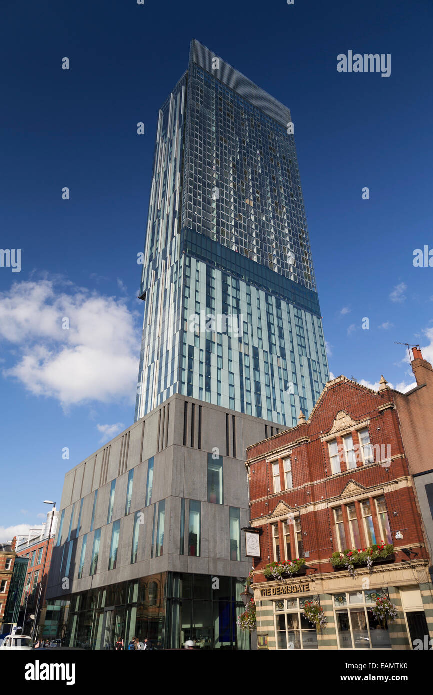 UK, Manchester, the Beetham tower, Manchesters tallest building Stock ...