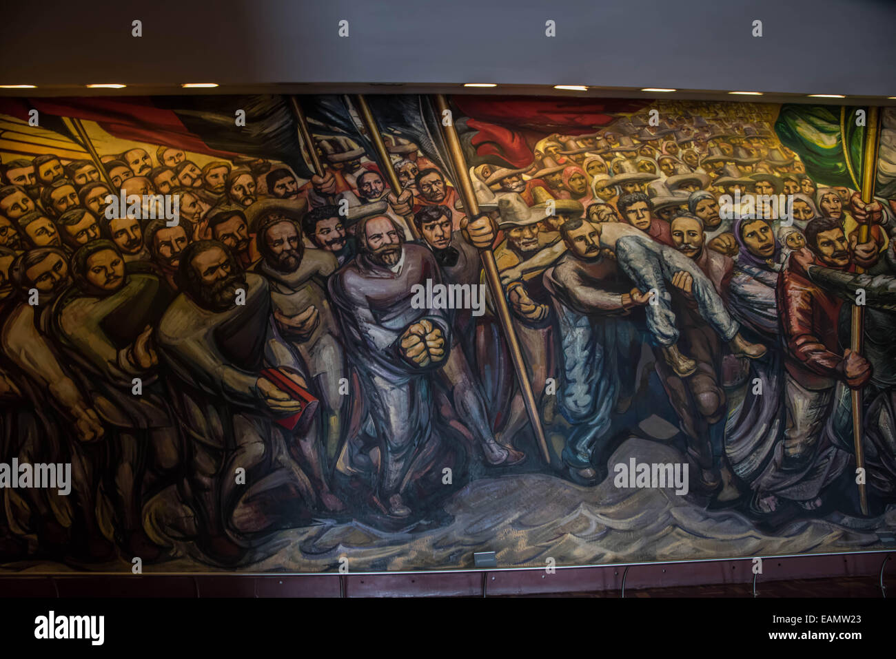 David Alfaro Siqueiros Murals