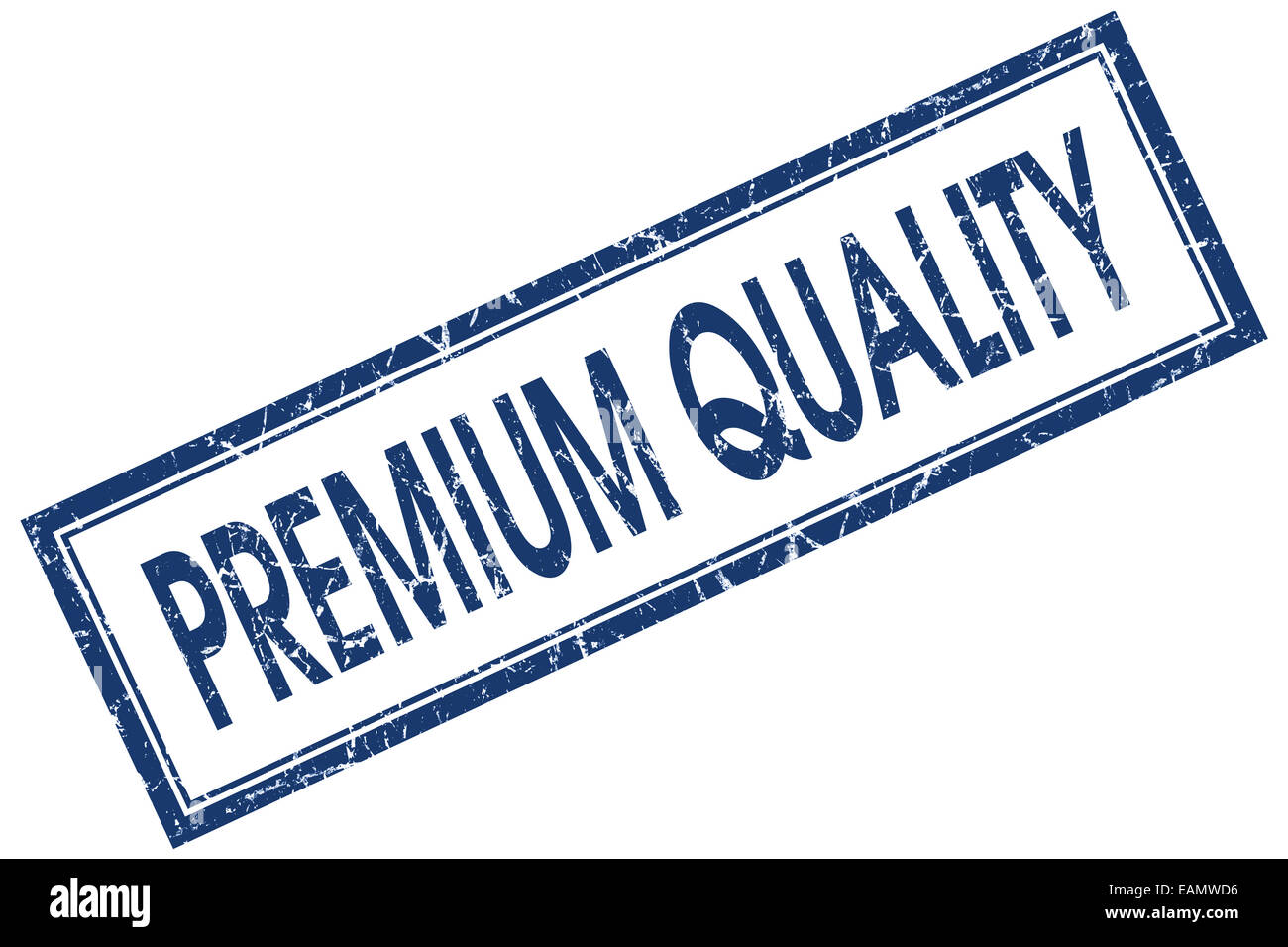 Premium quality blue square grungy stamp isolated on white background ...