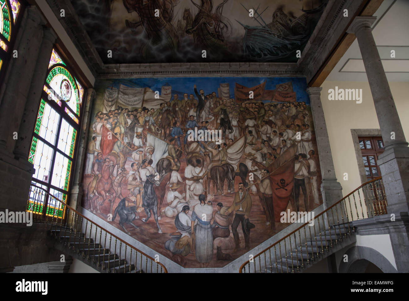 Chapultepec castle,Mexico city,Mexico Stock Photo - Alamy