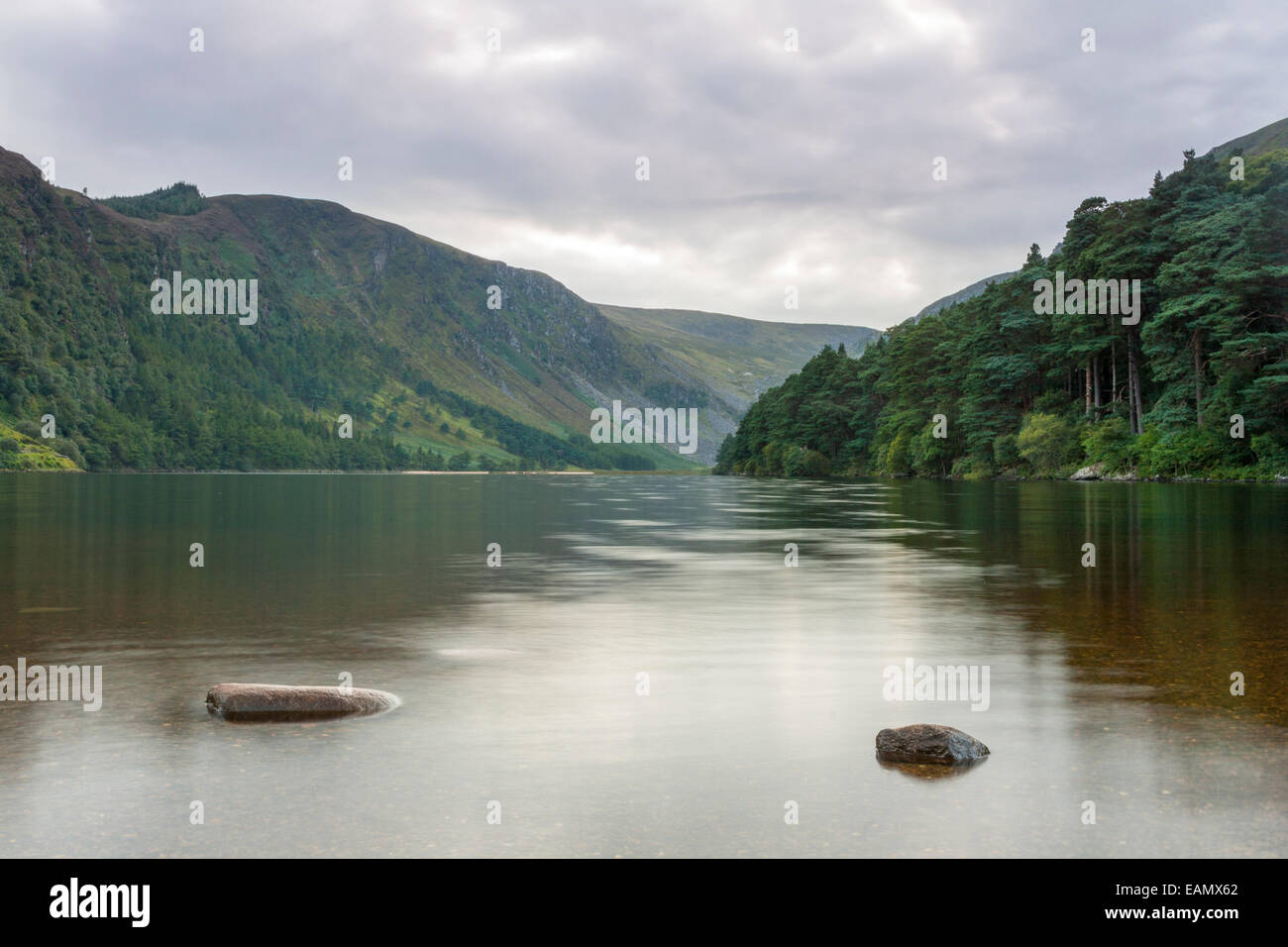 Irish landscape with lake hi-res stock photography and images - Alamy
