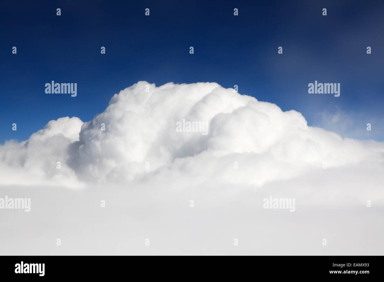 Beautiful cumulus clouds Stock Photo - Alamy
