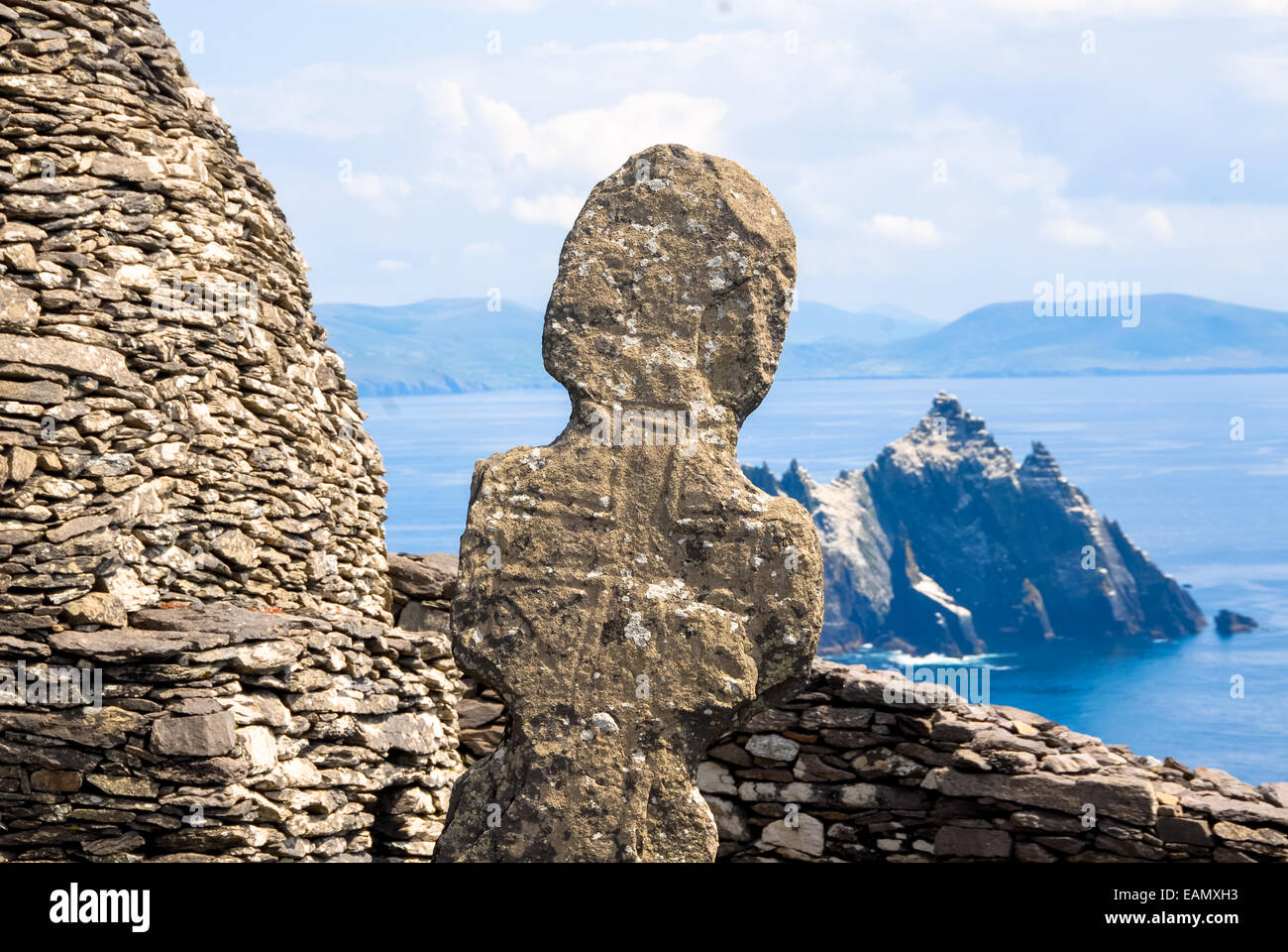 Skellig michael stairs hi-res stock photography and images - Alamy