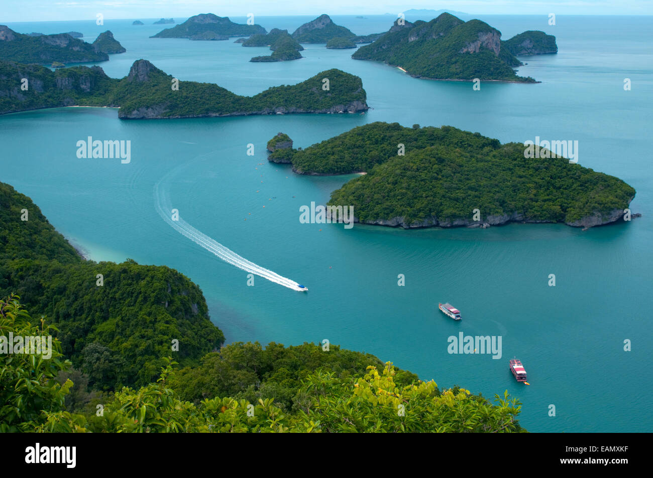 This is Archipelago of Ang Thong - National Marine Park near Koh Samui ...