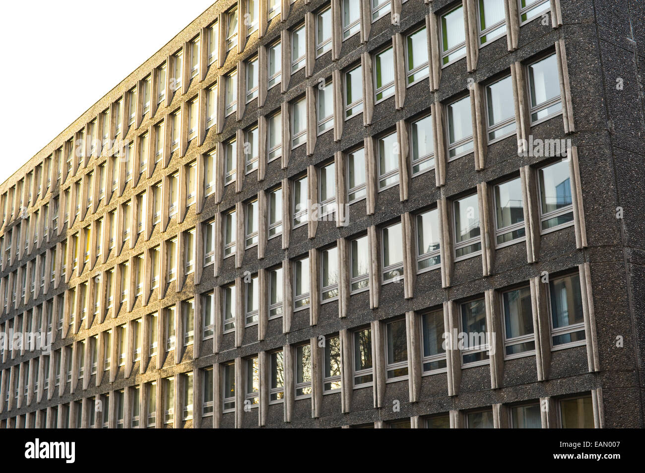 Exterior of office buildings in city centre of Edinburgh Scotland UK ...
