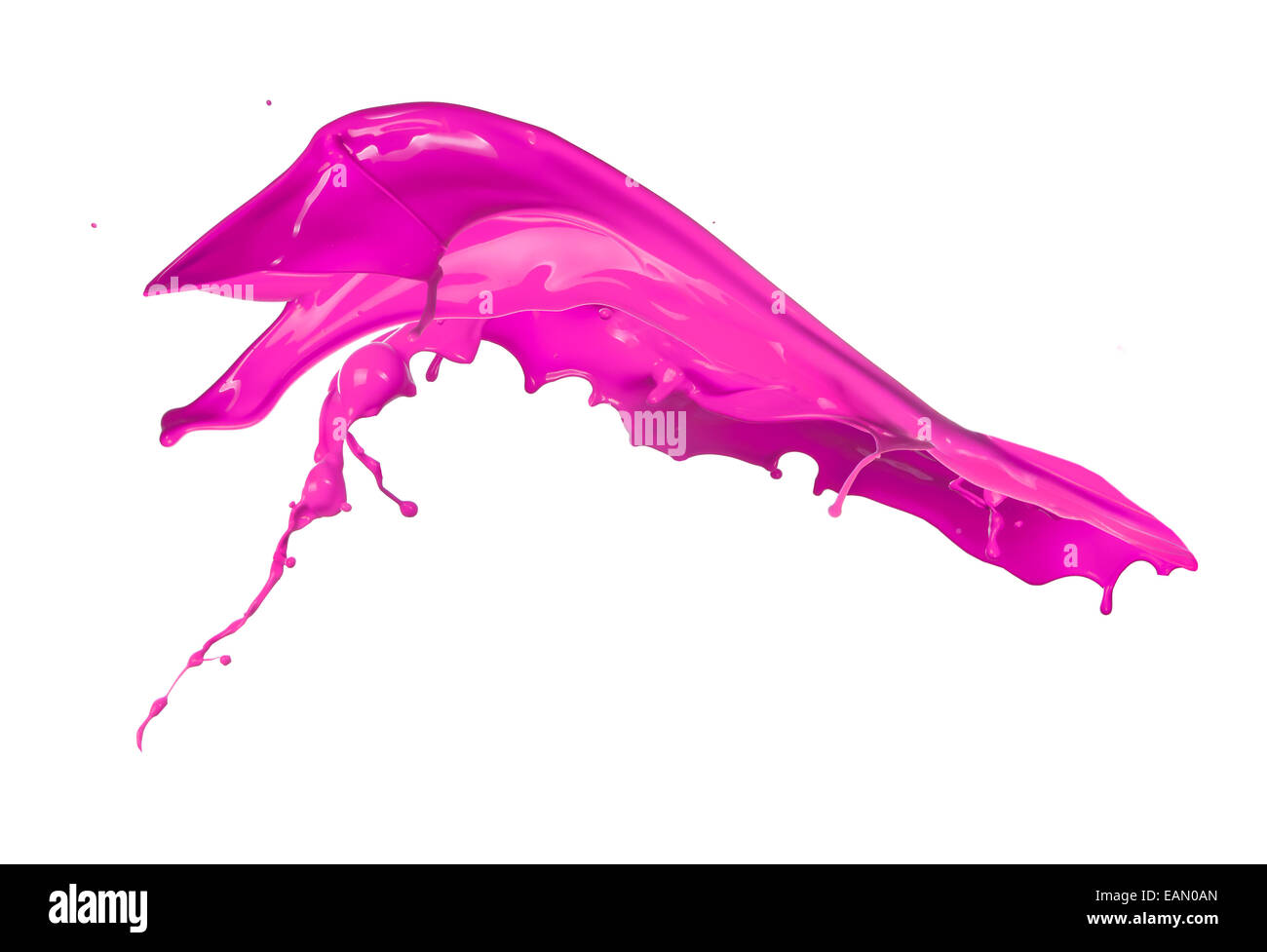 Pink paint splash hi-res stock photography and images - Alamy