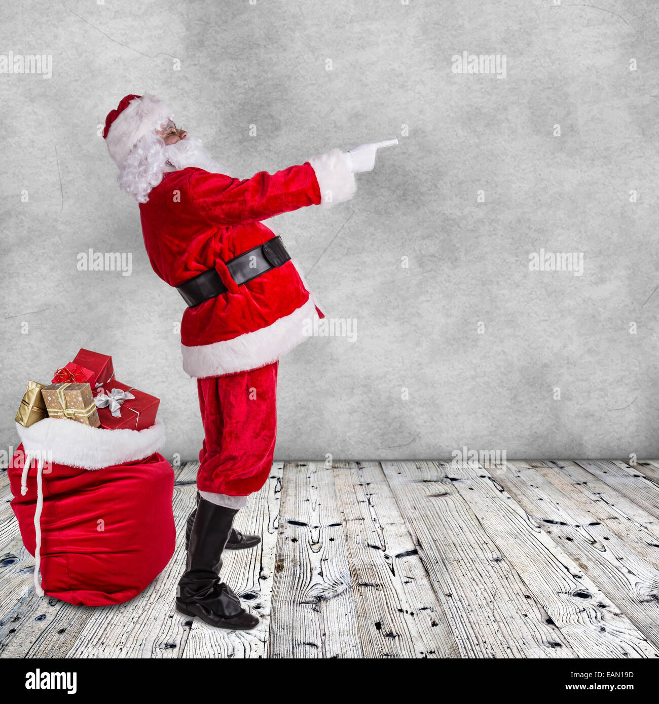 Portrait santa in eyeglasses hi-res stock photography and images - Alamy