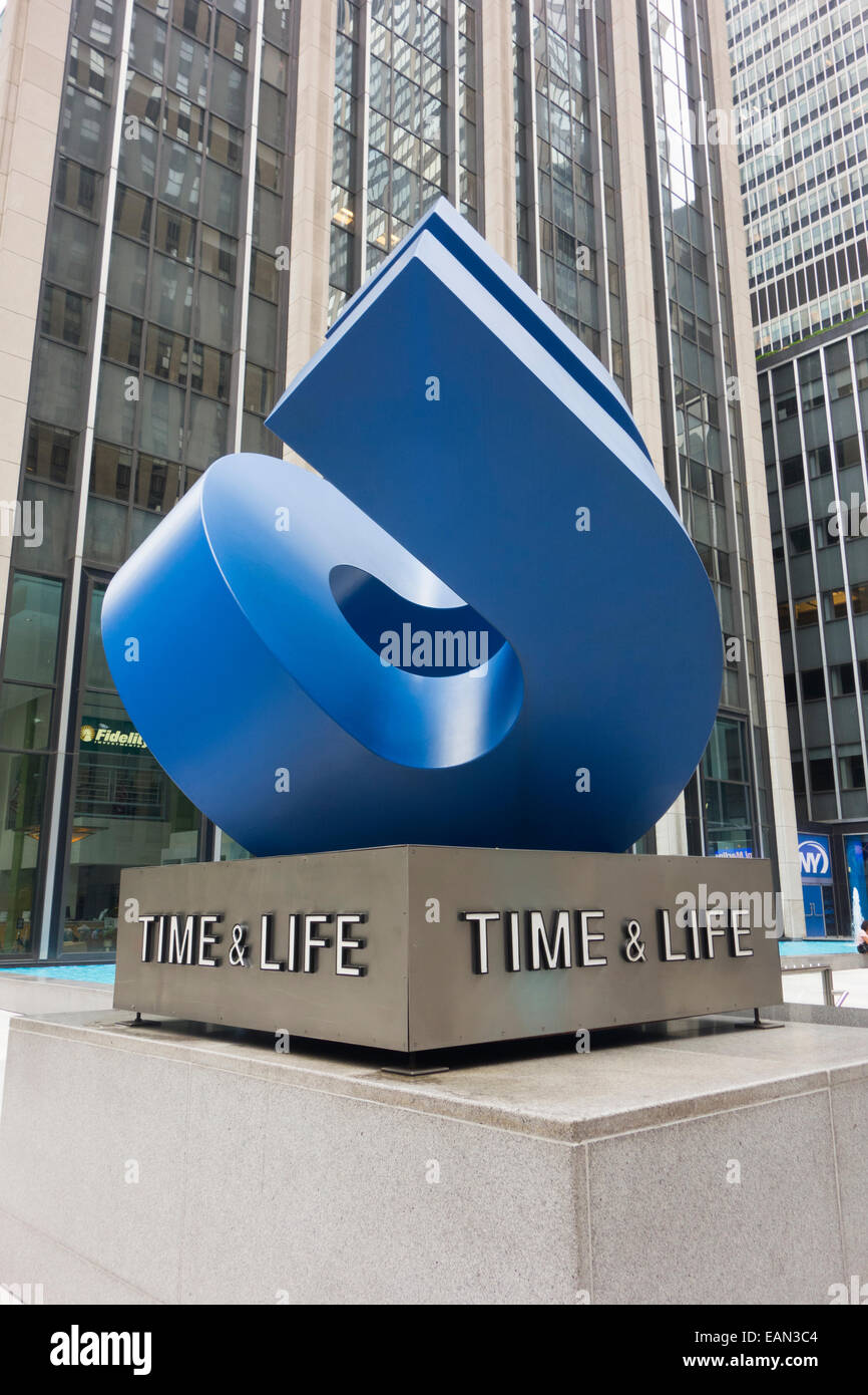Time Life building in NYC Stock Photo - Alamy