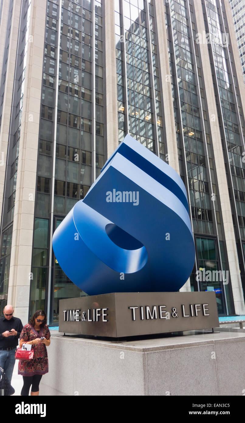 Time Life building in NYC Stock Photo - Alamy