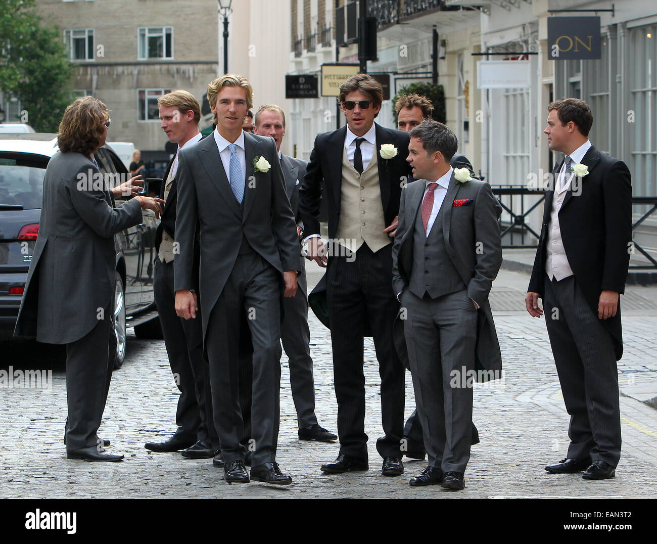 The wedding of Poppy Delevingne and James Cook at St. Paul's Church ...