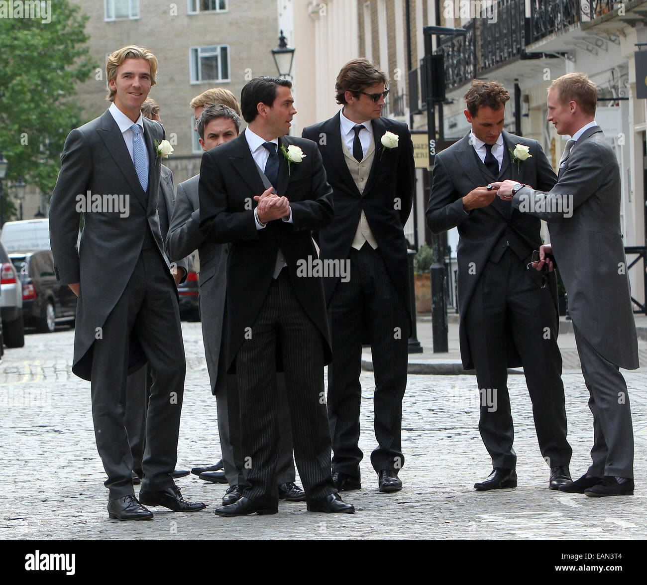 The wedding of Poppy Delevingne and James Cook at St. Paul's Church ...