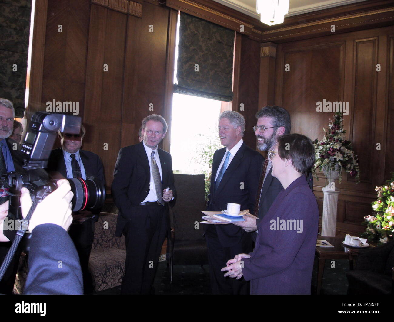 13 Dec 2000, Exclusive behind the scenes inside Stormont when Bill ...
