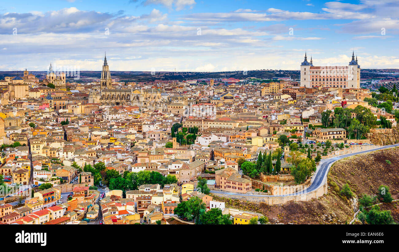 Panoramic View Toledo Spain High Resolution Stock Photography and ...