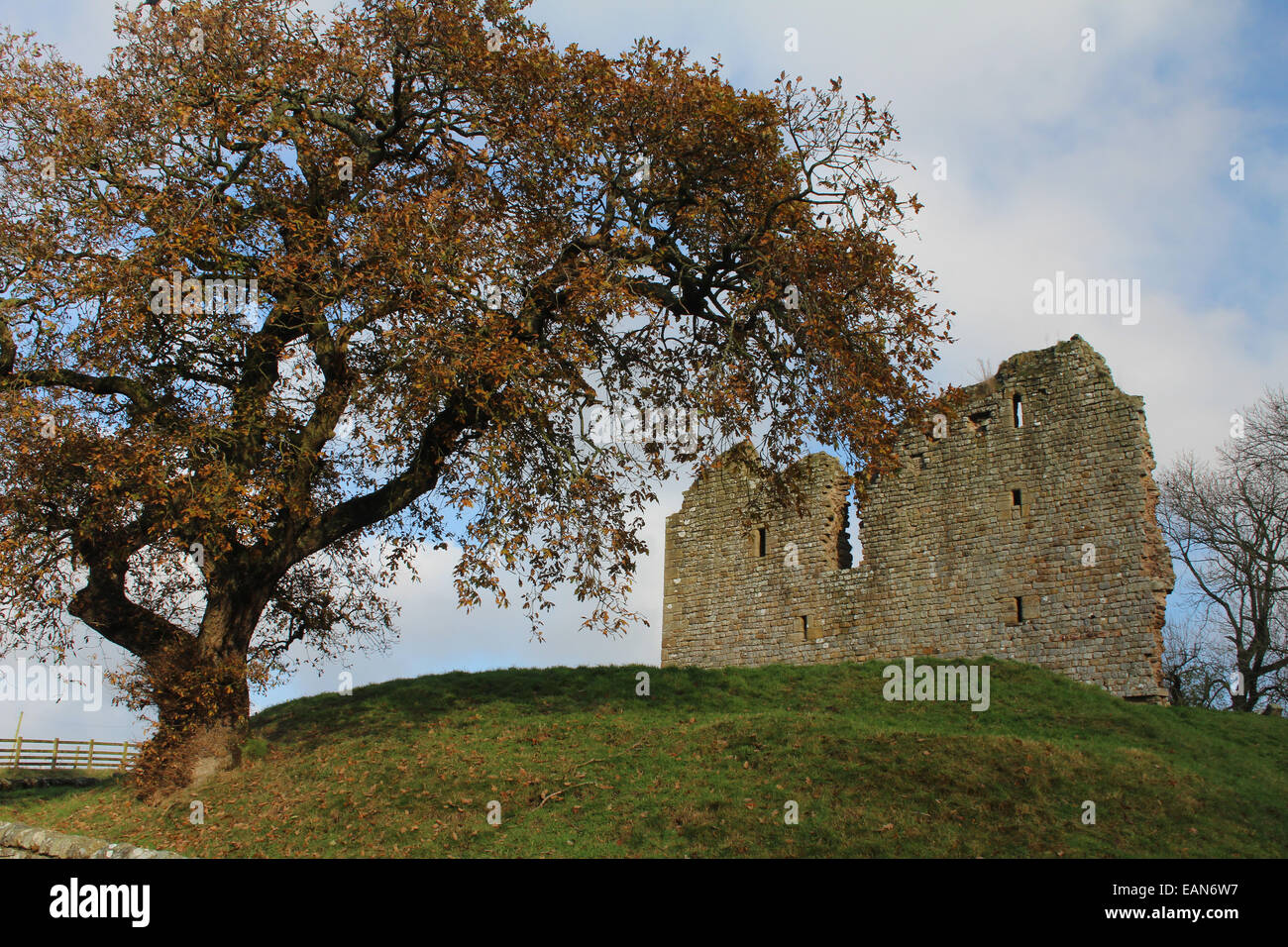 Thirlwall Castle, Northumberland Stock Photo - Alamy