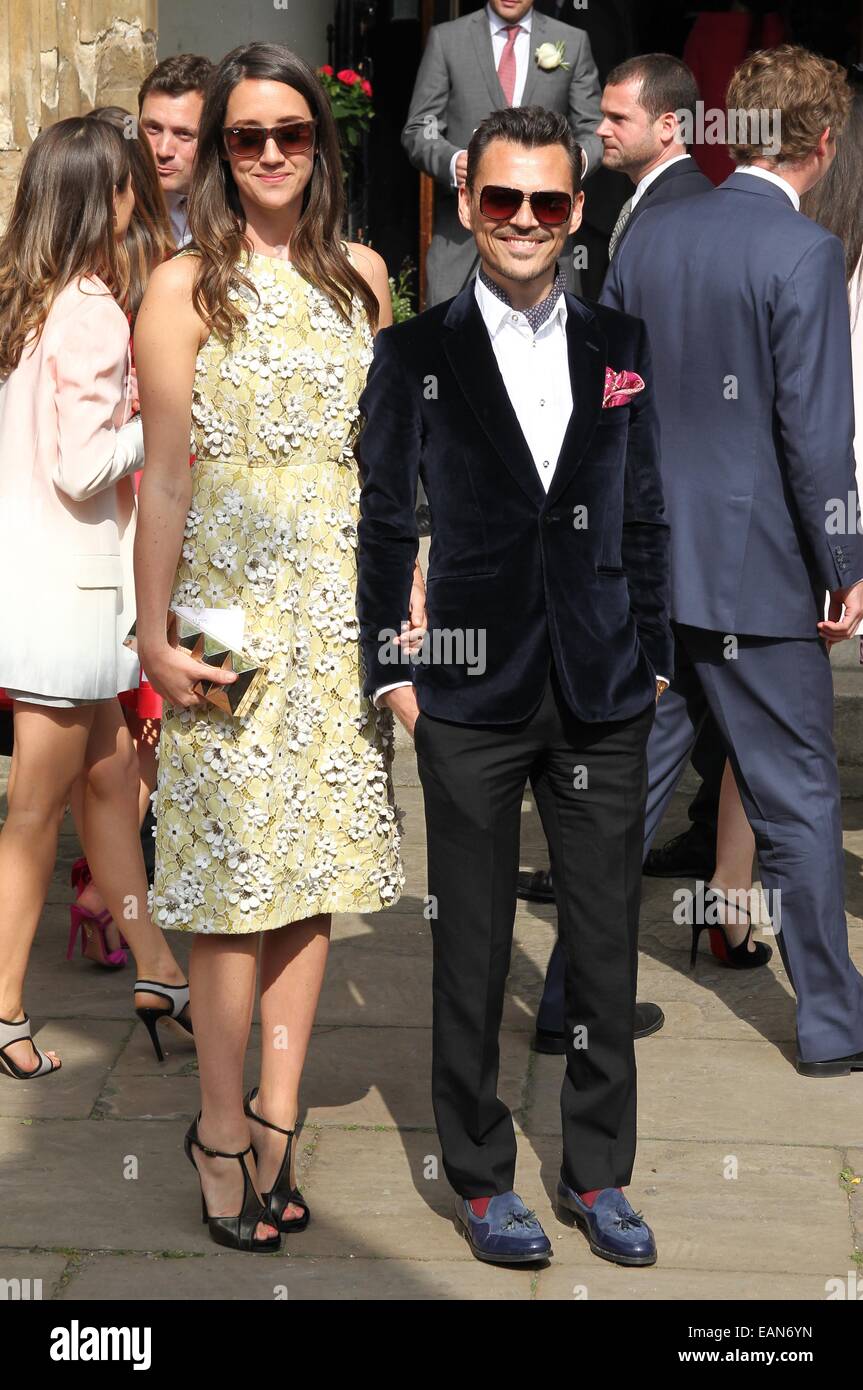 The wedding of Poppy Delevingne and James Cook at St. Paul's Church ...