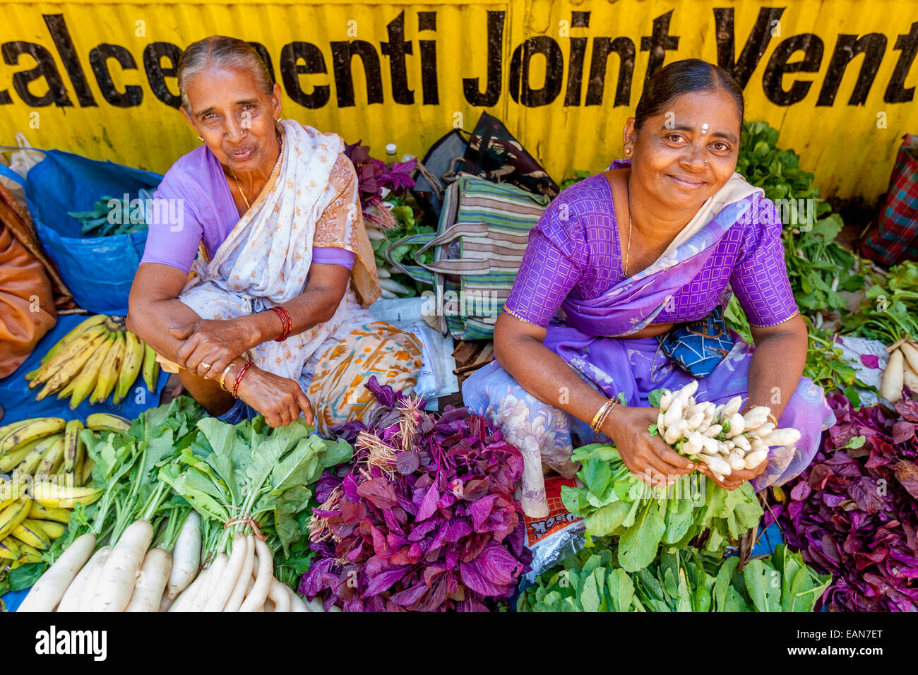 Fruit and Vegetable Market, Calangute, Goa, India Stock Photo - Alamy