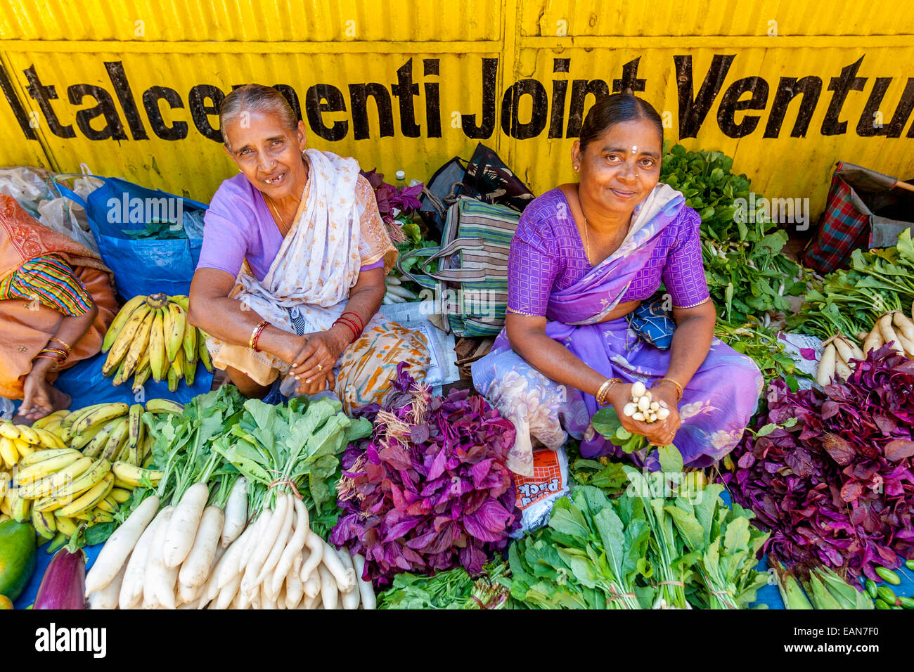 Fruit and Vegetable Market, Calangute, Goa, India Stock Photo - Alamy