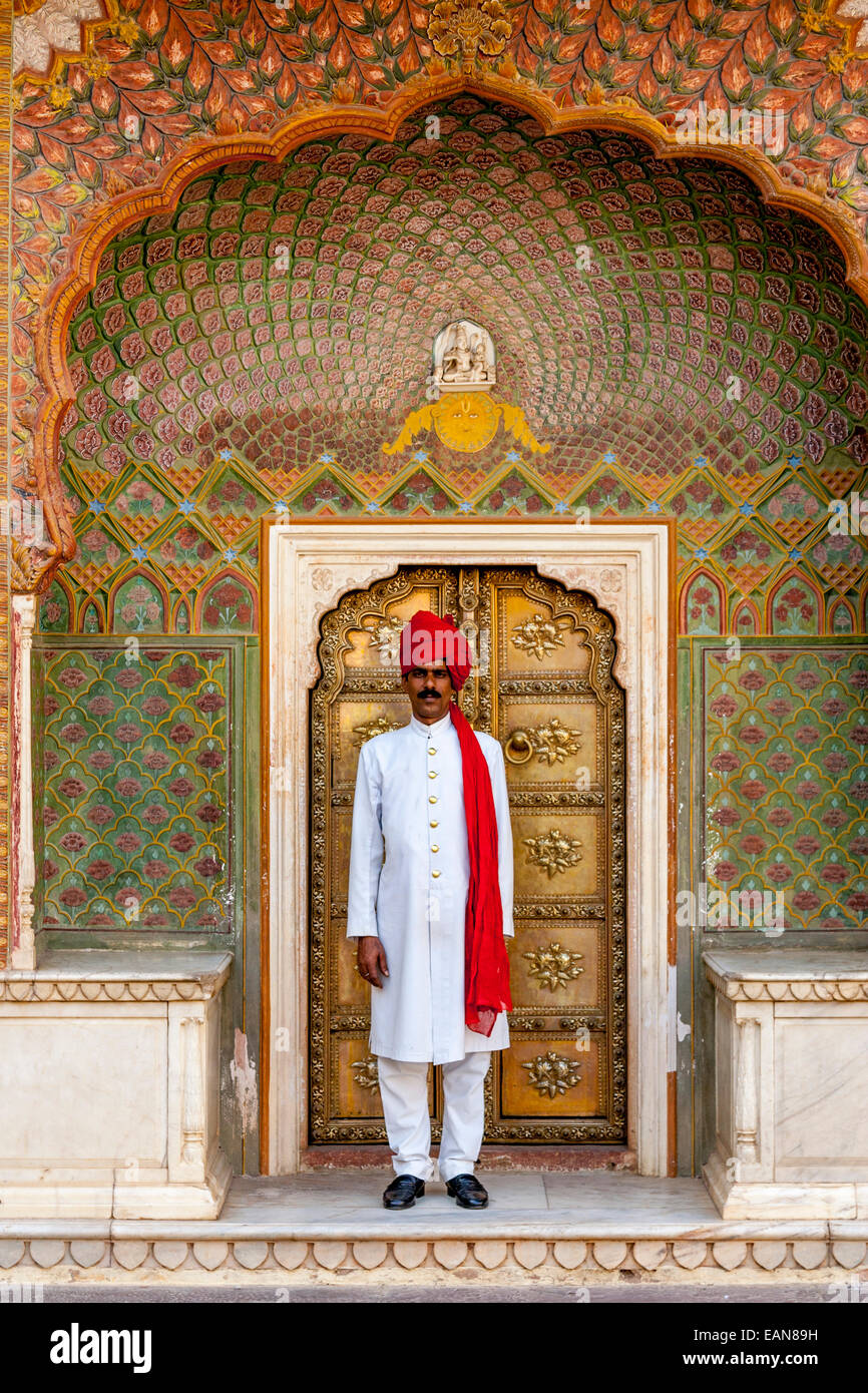 The Rose Gate, City Palace, Jaipur, India Stock Photo - Alamy