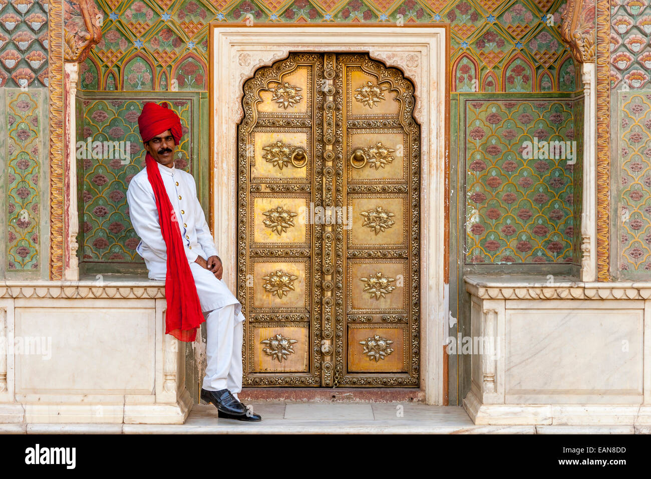 The Rose Gate, City Palace, Jaipur, India Stock Photo - Alamy