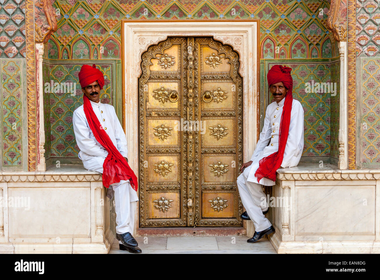 The Rose Gate, City Palace, Jaipur, India Stock Photo - Alamy