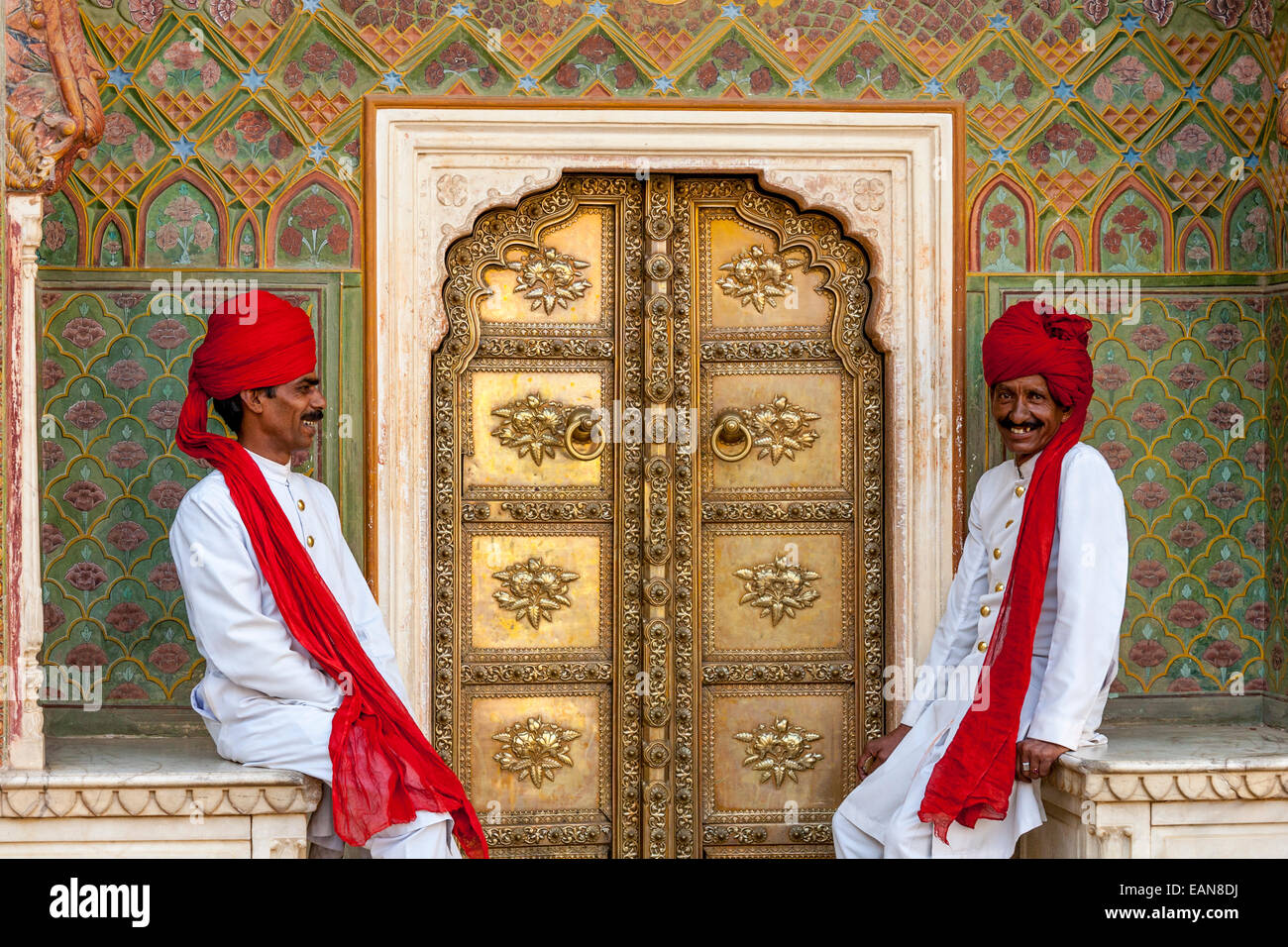 The Rose Gate, City Palace, Jaipur, India Stock Photo - Alamy