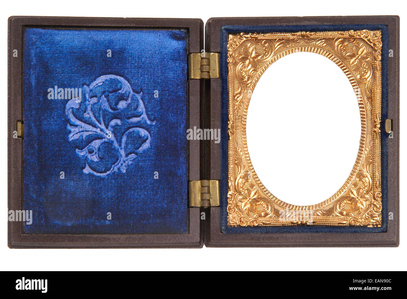 Daguerreotype Picture Frame Stock Photo - Alamy