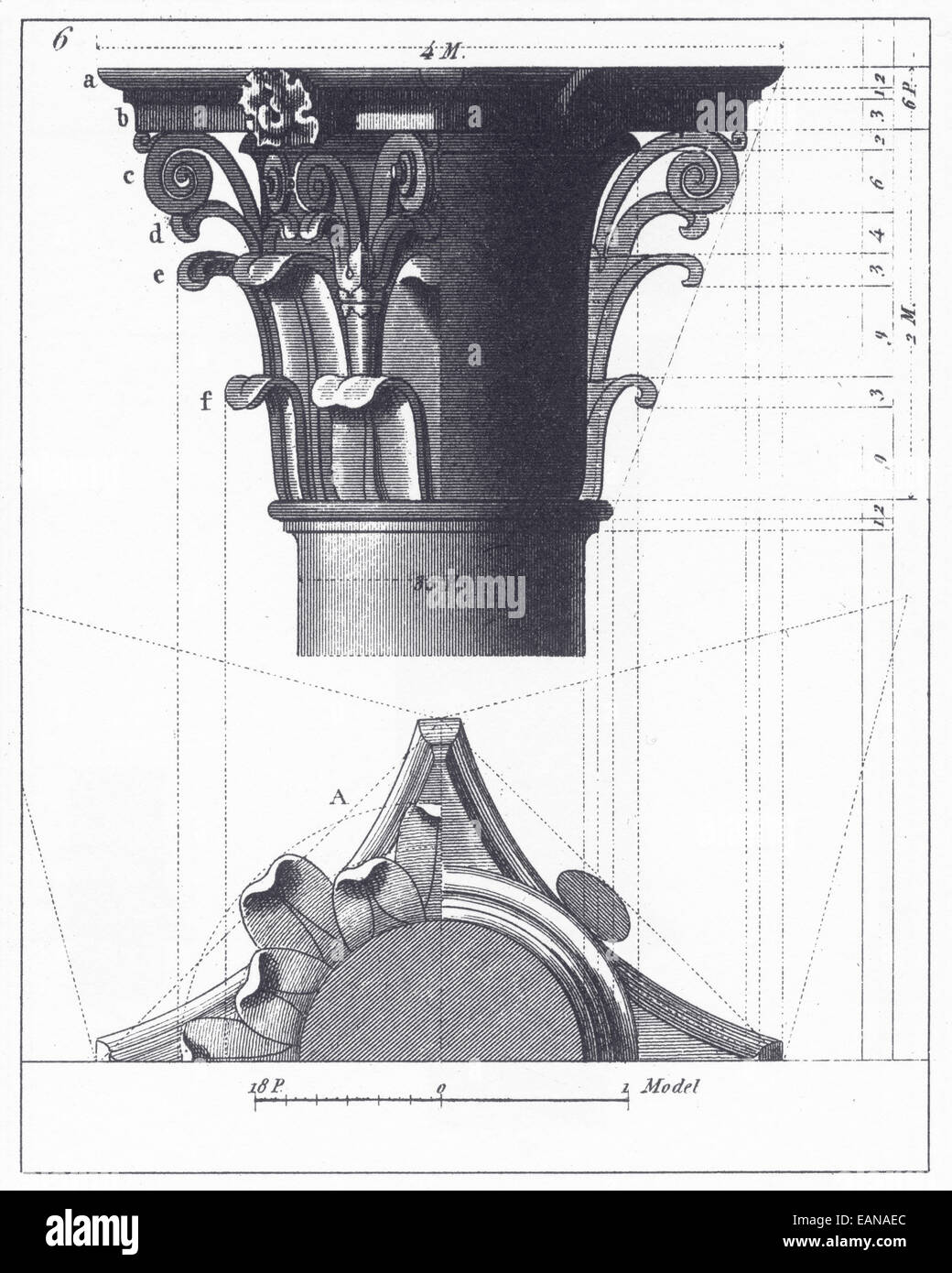 Corinthian column drawing hi-res stock photography and images - Alamy