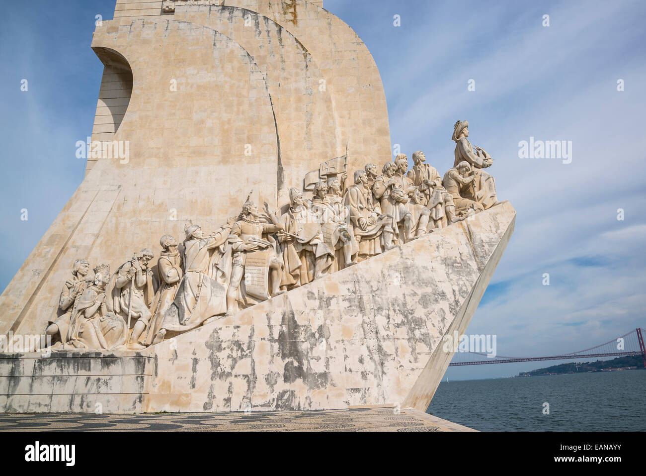 Monument to maritime explorers hi-res stock photography and images - Alamy
