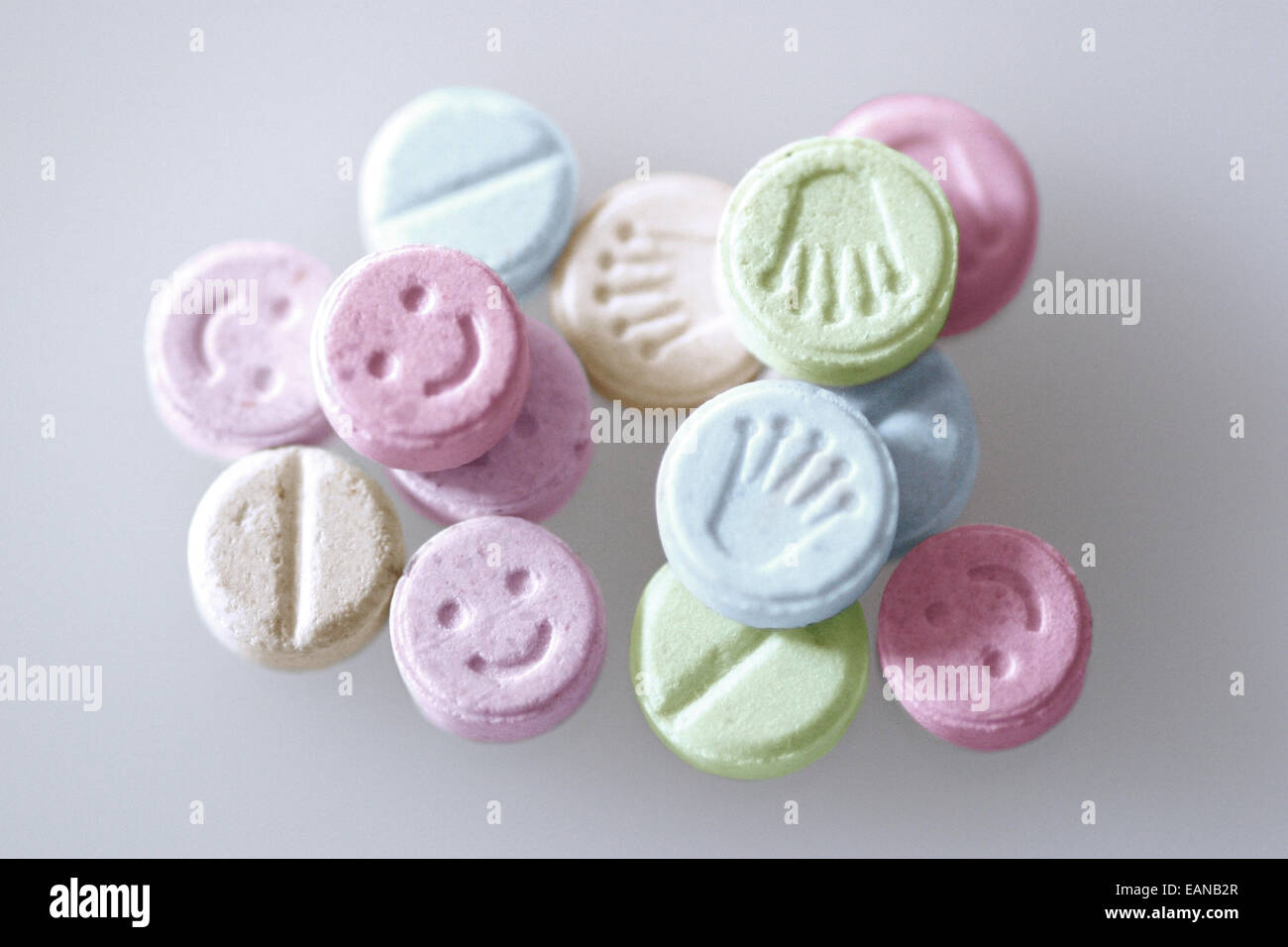 Ecstasy Pills Tablets Close Up High Resolution Stock Photography and ...