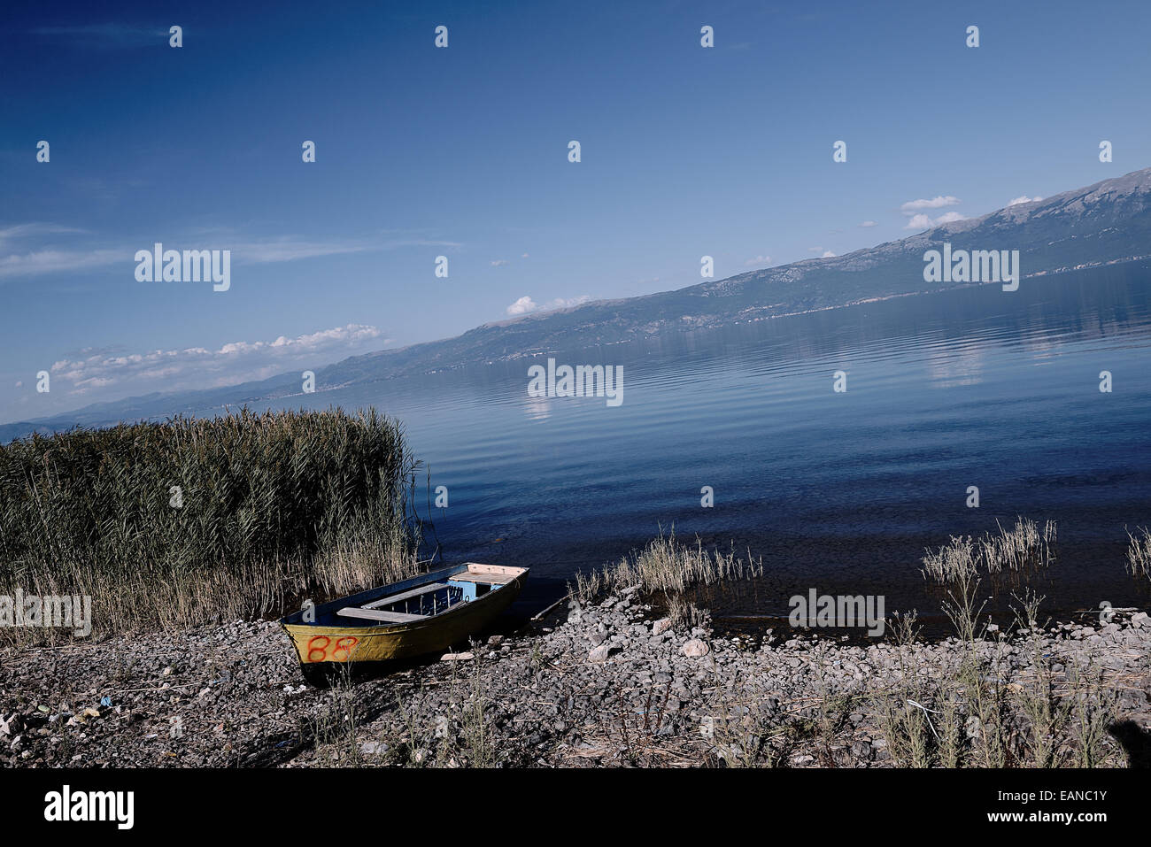 Albanian fishing boat hi-res stock photography and images - Alamy