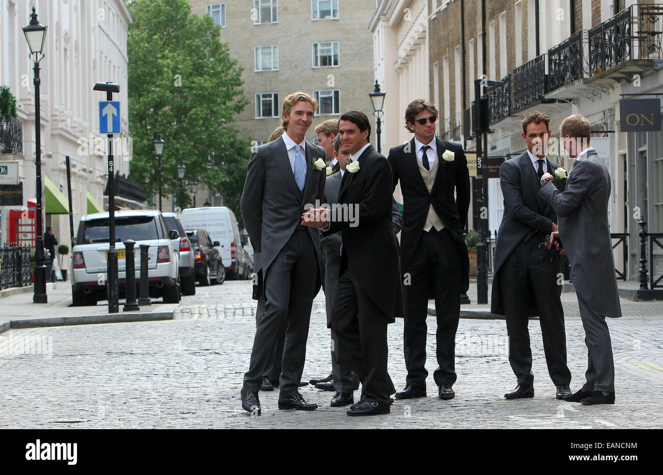 The wedding of Poppy Delevingne and James Cook at St. Paul's Church ...