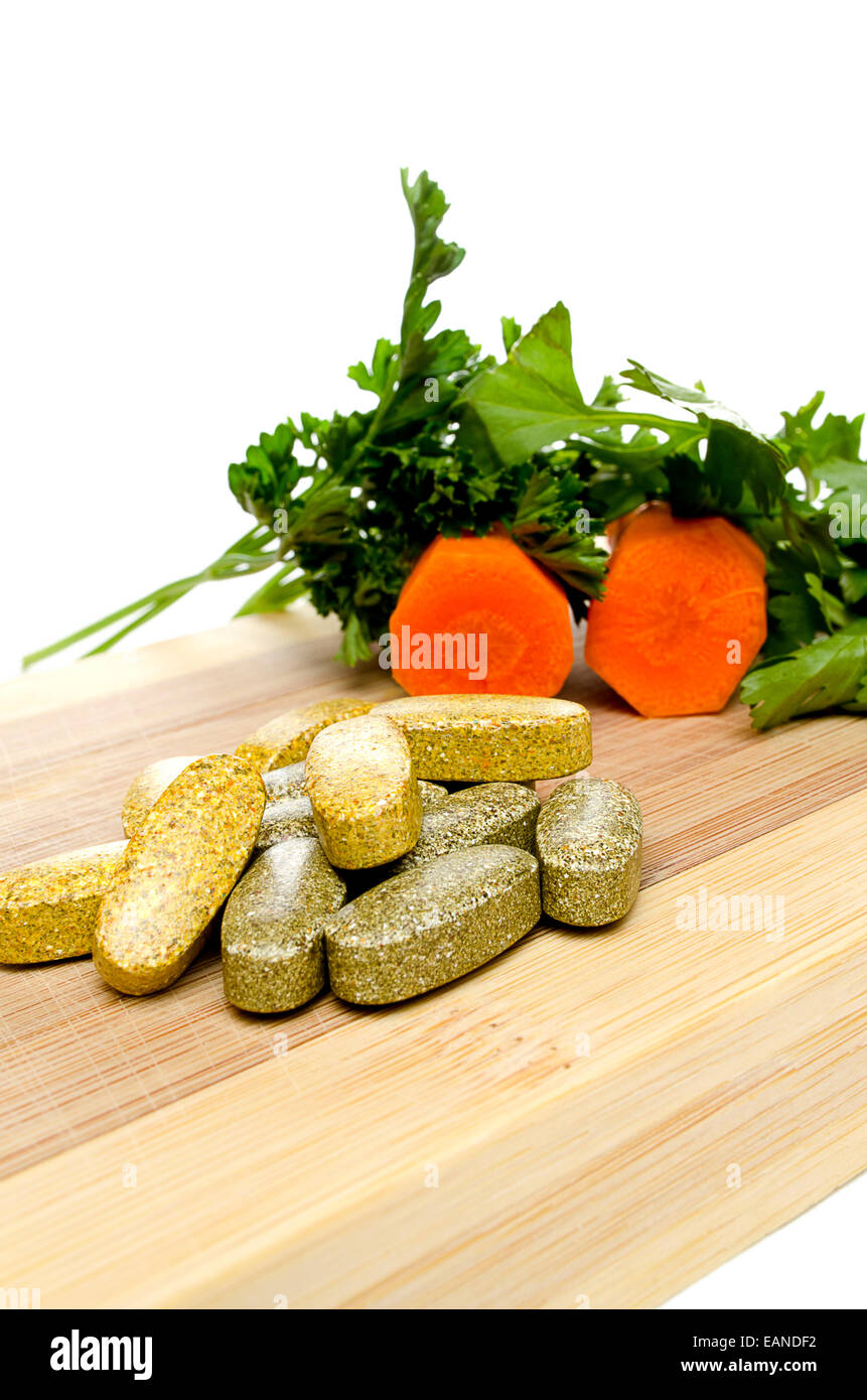 This is a healthy look at organic and natural vitamins Stock Photo - Alamy