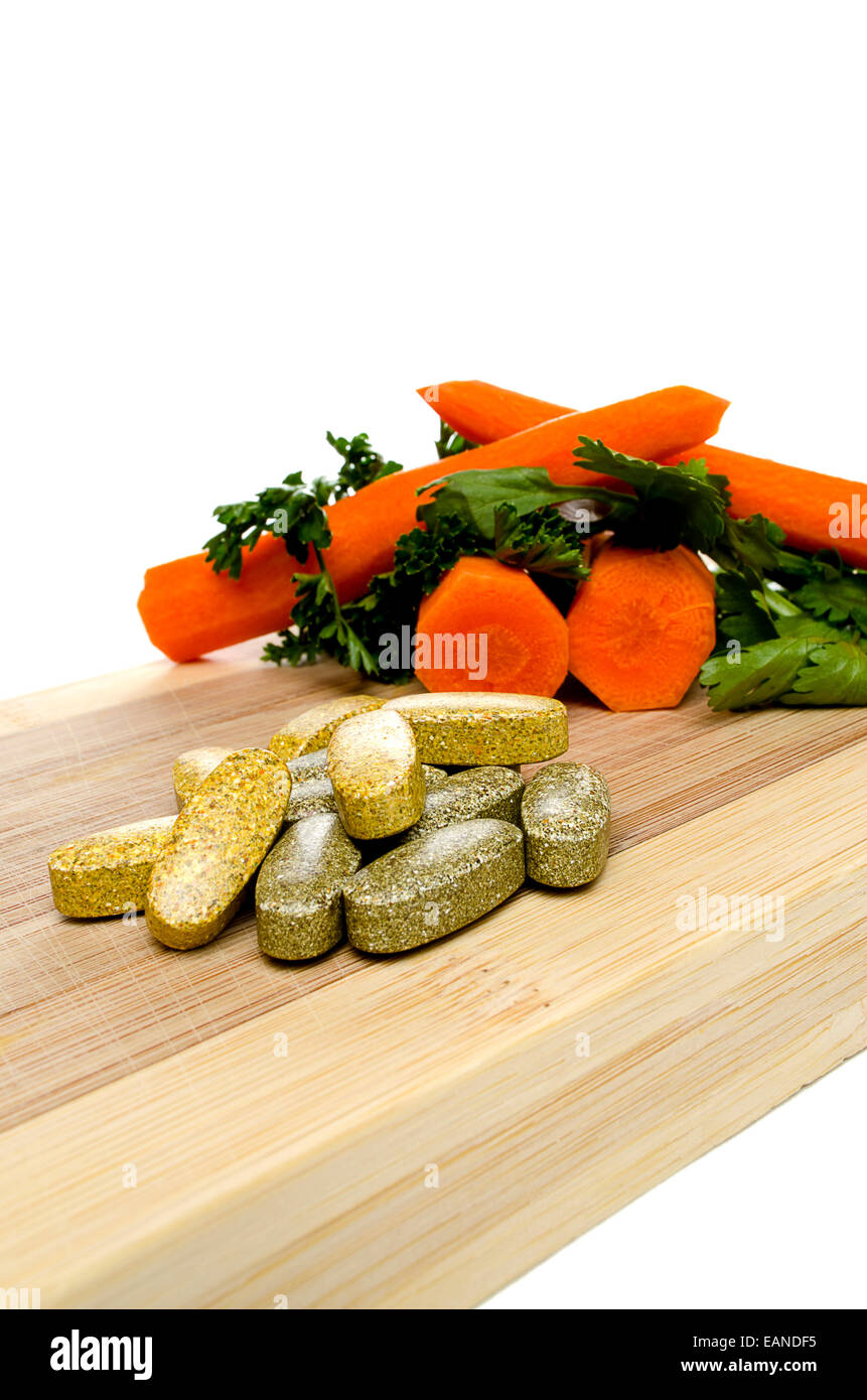 This is a healthy look at organic and natural vitamins Stock Photo - Alamy
